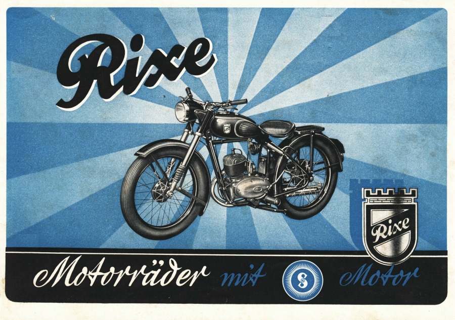 Rixe Motorräder mit Sachs-Motor
